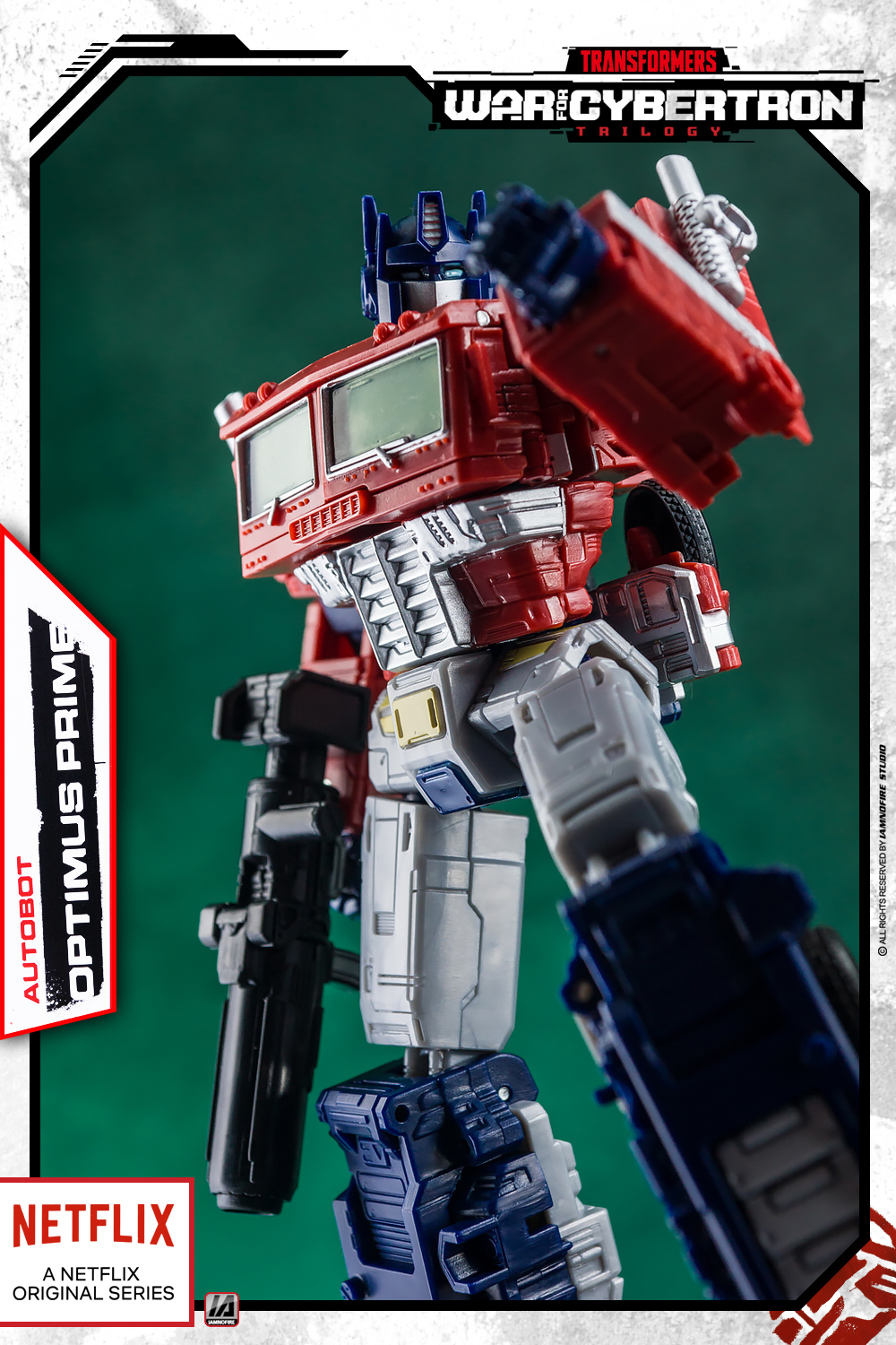 Netflix Transformers WFC Optimus Prime Toy Photography Gallery by IAMNOFIRE